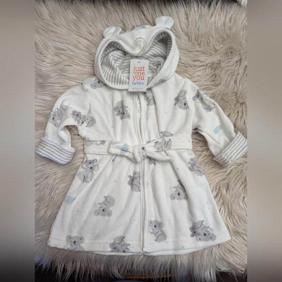 Carter's | Pajamas | Nwt Cute Baby Koala Bear Robe Size 9m | Poshmark